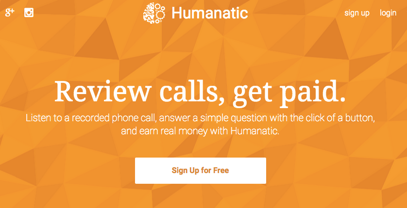 Humanatic call reviewing